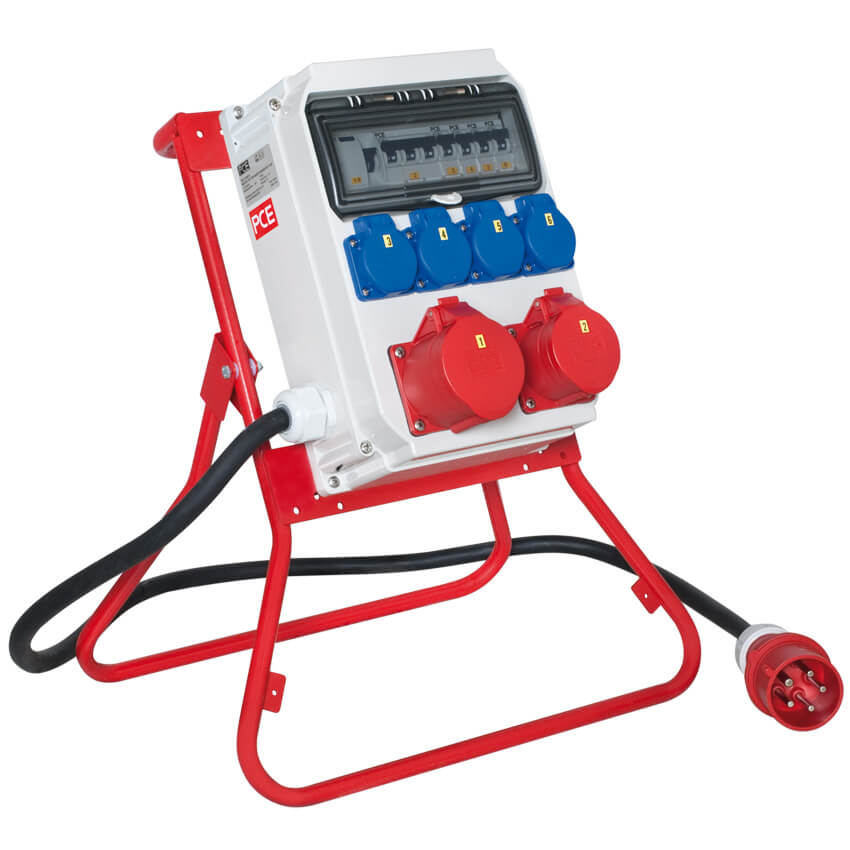 PCE mobiler Verteiler 32A ANIF4 | dein-elektriker.com